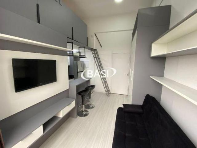 APARTAMENTO STUDIO MOBILIADO A VENDA NO ECOVILLE, ANDAR ALTO E VISTA 1 VAGA / AMPLA AREA DE LAZE
