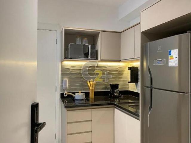 Apartamento studio mobiliado à venda na Vila Clementino, 1 quarto, sem vaga