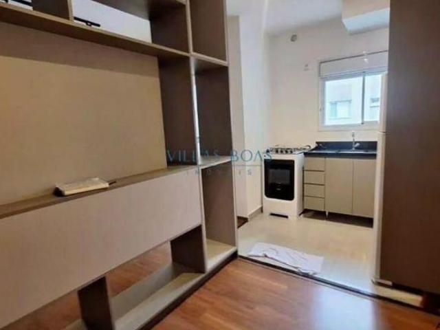 Apartamento Studio Mobiliado de 36m² com Varanda no Jardim Aquarius em São José dos Campos