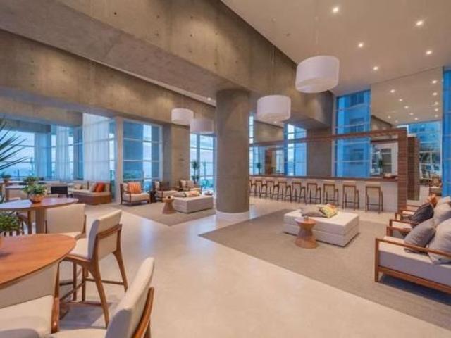 Apartamento studio mobiliado para alugar no Unlimited Santos/SP