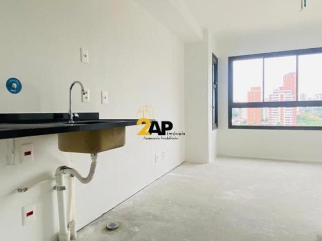 Apartamento studio no contra piso a venda no Campo Belo, 1 dormitório, 1 vaga com 22m²