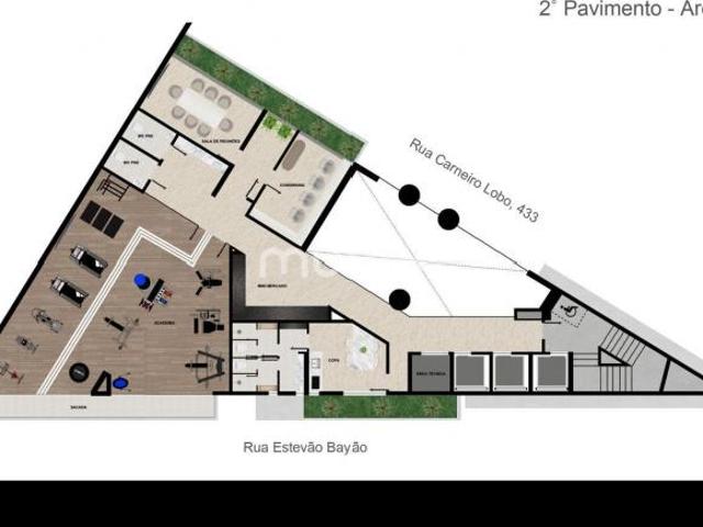 Apartamento Studio no Batel