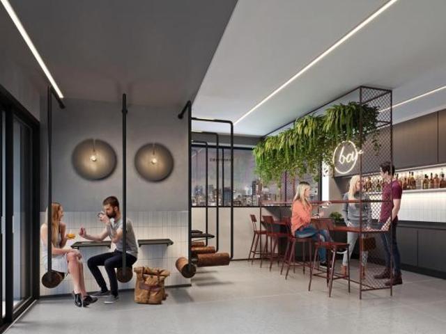 Apartamento Studio nos Jardins com 20 m², novo