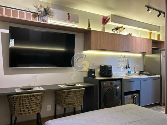 Apartamento Studio para venda na Vila Mariana, 1 dormitório, sem vaga, mobiliado