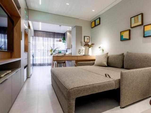 Apartamento studio para vender no Air Brooklin próx. metrô, Aeroporto, Berrini, Itaim, Ibirapuera