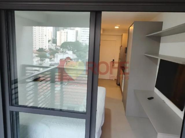 Apartamento Studio à venda, 26m², 1 dormitório, varanda. Brooklin