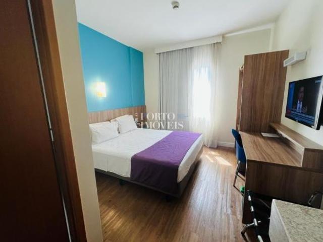 Apartamento/Flat em Hotel no Centro, com 1 suíte, para Investidor