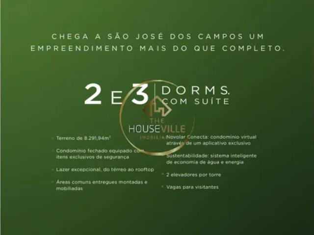 Apartamentos 2 e 3 dormitórios 1 suíte, 1 vaga, Green View