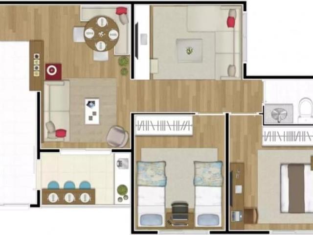 APARTAMENTOS 2 E 3 DORMITÓRIOS EM BARUERI PARQUE VIANA