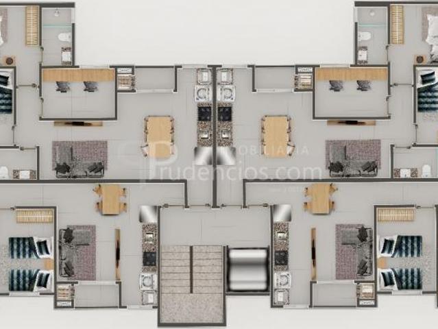 Apartamentos 2 e 3 dormitórios, Residencial Liverpool, entrega Jun/27 Pinhais/PR