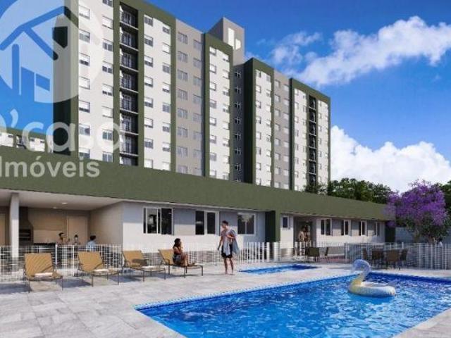 Apartamentos com 2 dormitórios à venda, 47 m² por R$ 241.746,00 Canudos Novo Hamburgo/RS