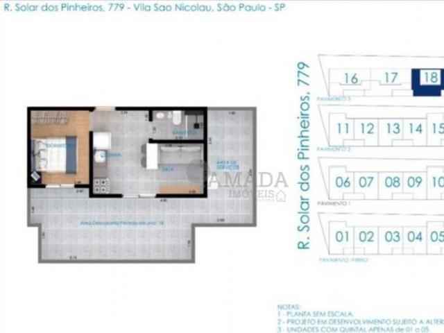 Apartamentos com 2 quartos, Sem vaga à venda, a partir de 33,37 m² a partir de R$ 230.000 Vila