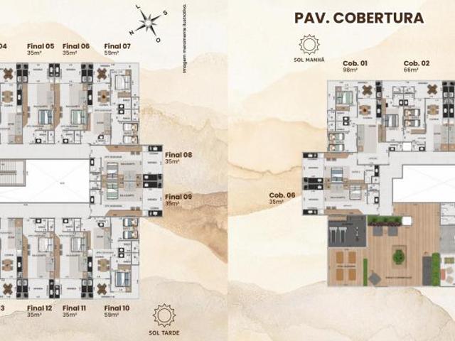 Apartamentos a venda em Ubatuba na praia de maranduba, 5 minutos a pé da praia