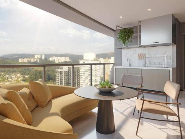 Apartamentos à venda em Alphaville Conde II, Barueri | 3 quartos com 123 m²