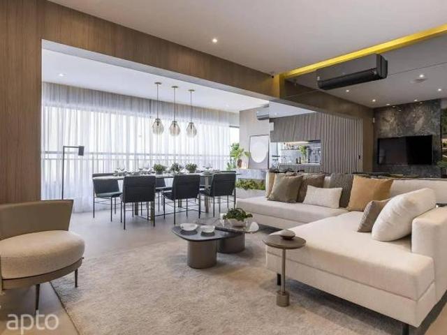 Apartamentos à venda em Brooklin, São Paulo | 3 quartos com 118 m²