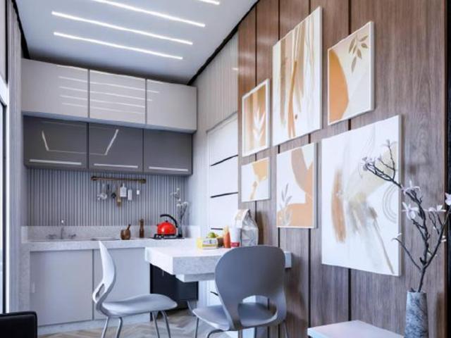 Apartamentos à venda em Guaíra, Curitiba | 1 quarto com 27 m²