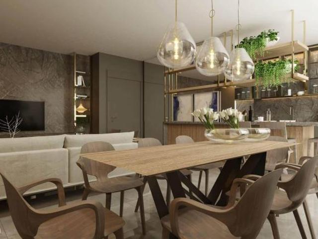 Apartamentos à venda em Mercês, Curitiba | 3 quartos com 121 m²