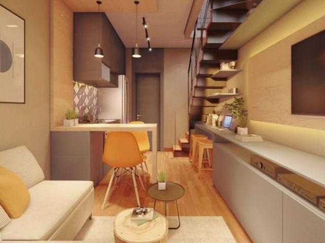 Apartamentos à venda em Novo Mundo, Curitiba | 1 quarto com 28 m²