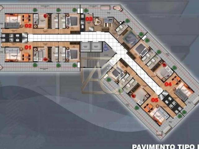 Apartamentos à venda na Vila Caiçara em Praia Grande – 1 e 2 Dormitórios – Lazer Completo