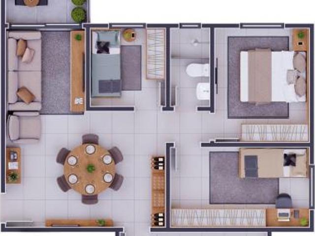 Apartamentos a venda no Conjunto Residencial Mega Vila, em Foz do Iguaçu, PR