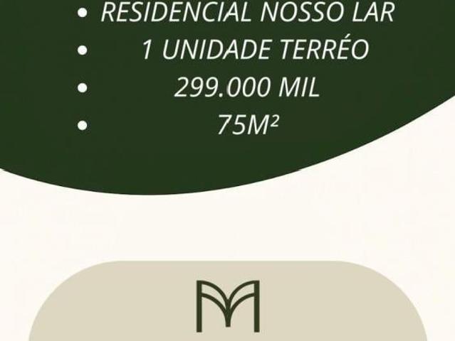 Apartamentos à venda no Res. Nosso Lar