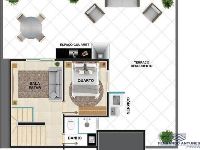 Apartamentos de 3 quartos, suíte no Padre Eustáquio