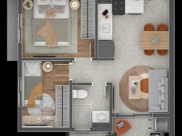 APARTAMENTOS DE 1 QUARTO APARTIR DE R$ 299.000,00