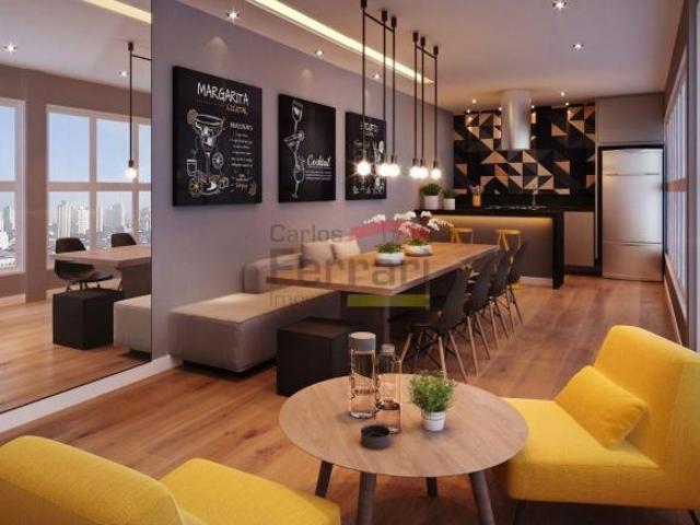 Apartamentos de 27 a 47m², de 1 a 2 dormitórios, terraço, amplo lazer, com ou sem vaga