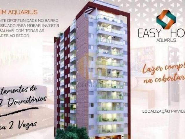 Apartamentos de 2 Dormitórios, suite com 2 vagas garagem no Jd Aquarius