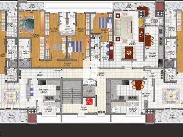 Apartamentos de 4 dormitórios