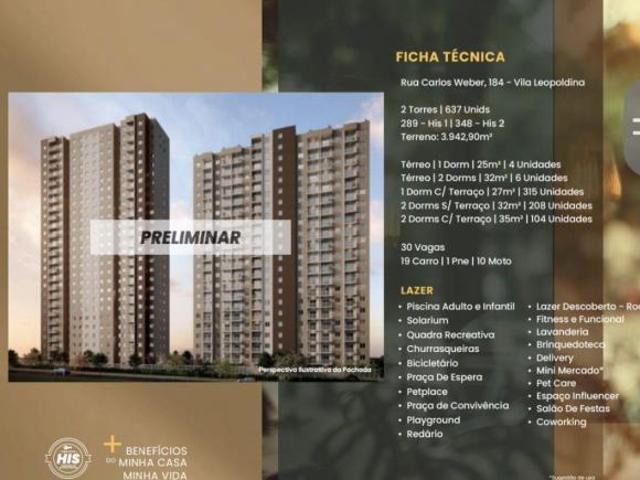 Apartamentos em construção na Vila Leopoldina pelo Minha Casa Minha Vida