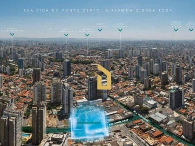 Apartamentos Novos à Venda | 28m² | 1 dormitório | Lazer Completo | Santa Cruz/SP