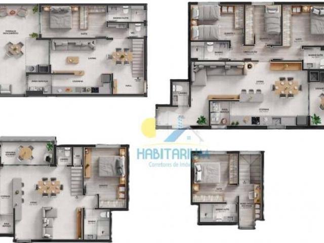 Apartamentos no Boa Vista divisa com Bacacheri