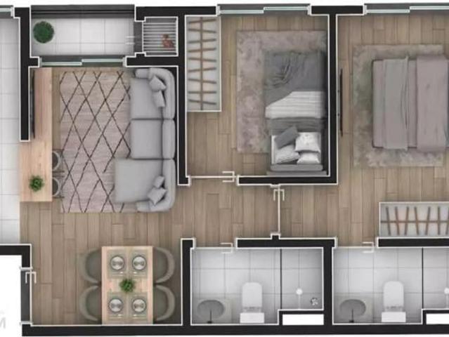 APARTAMENTOS NO NOVO PRADO, 2 QUARTOS SENDO 1 SUITE