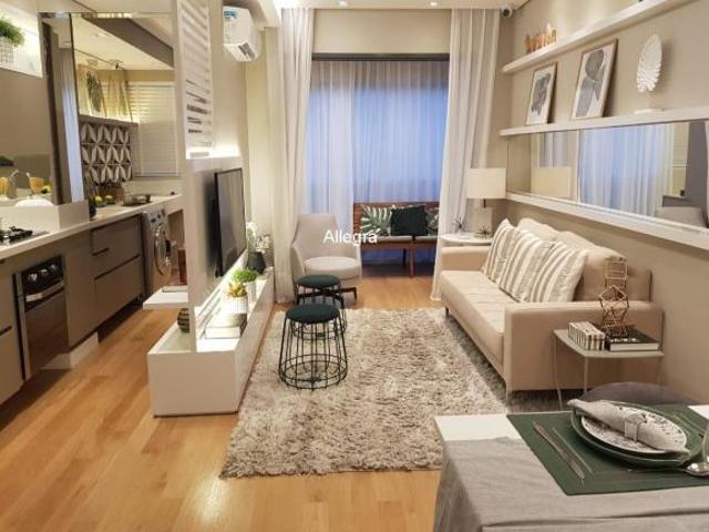Apartamentos prontos com dois dormitórios uma suíte, com plantas inteligentes e área comum com lazer