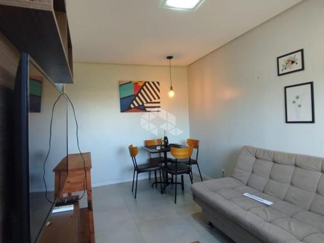 Apartameto mobiliado 53m² 1 dormitorio 1 vaga de garagem Jd Itu Sabará
