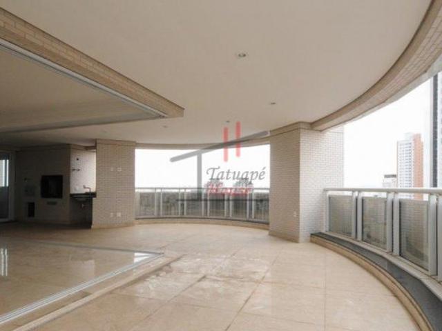 Apartameto Anália Franco, Varanda Gourmet linda Vi