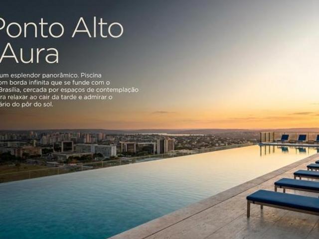 Apartameto de 2 quartos e 2 suítes. Design, Tecnologia e Lazer Completo no Noroeste. Aura Residence