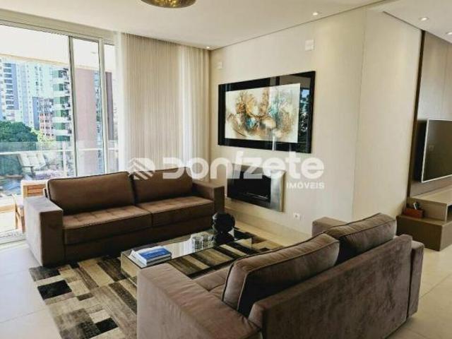 Apartamnto a venda de 4 suítes com 4 vagas, mobiliado, frente no bairro Jardim – Santo André