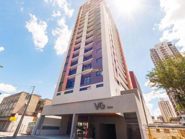 APARTARMENTO NO EDIFICIO VG NO CENTRO DE CURITIBA COM ESTRUTURA COMPLETA
