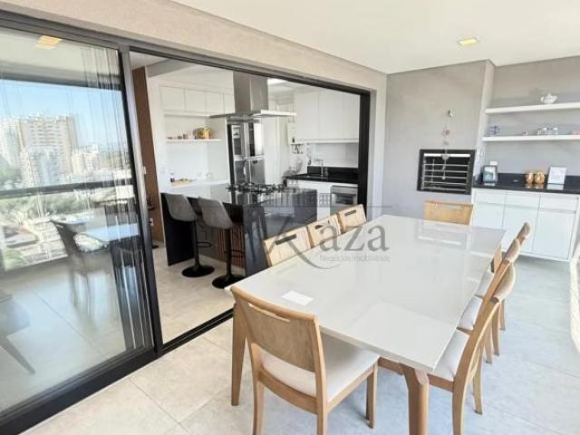 Apartemento Tudo integrado churrasqueira na sacada sala e cozinha