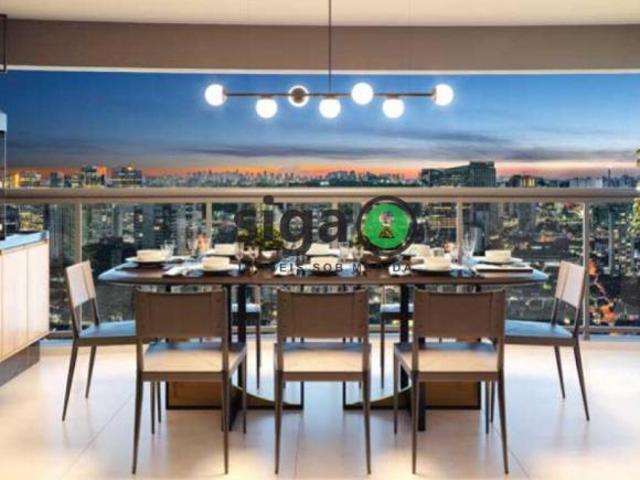 Aparttamento Brooklin com 107m² com 3 Dormitórios, 1 Suíte e 2 Vagas
