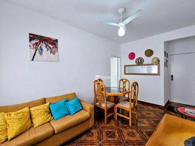 Apê com 1 quarto à venda, 50 m² por R$ 340.000 Astúrias Guarujá/SP