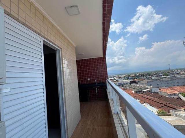 APê VISTA MAR Mobiliado com 2 dormitórios e 2 vagas de garagem na Aviação Praia Grande/SP