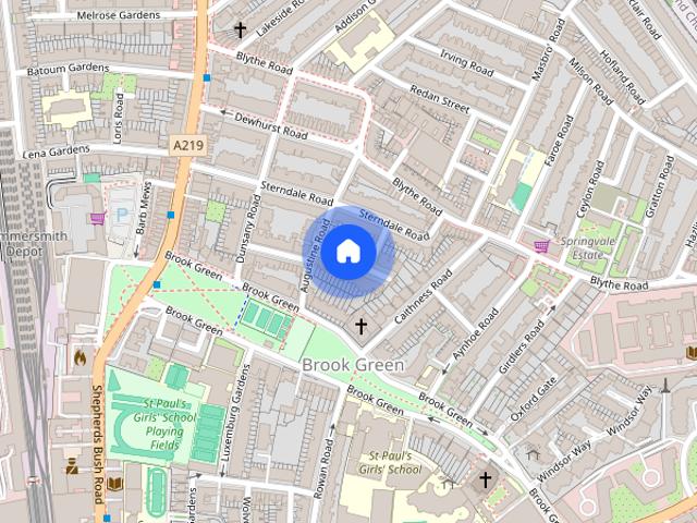 Applegarth Road, Brook Green, London W14