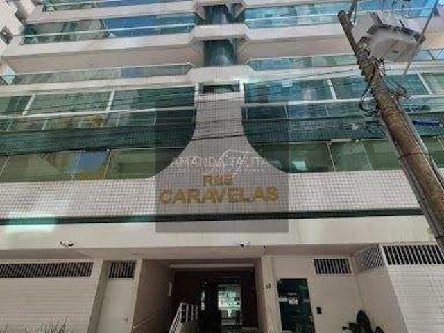 Apt 3 dormitórios sendo 1 suite Edificio Caravelas a 210 metros da praia cod 112