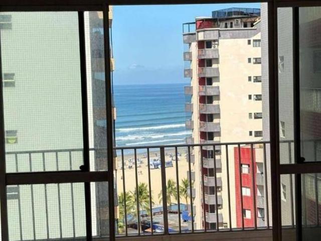 Apt na Guilhermina vista para o mar otimo preço