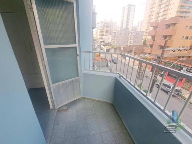 Apt na Vila Tupi 1 dormt,piscina e vista para o mar