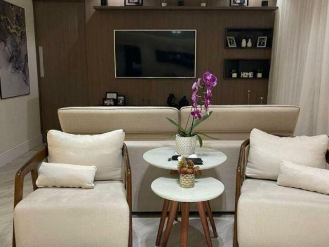 Apto mobiliado 122m² no Cidade Maia Porteira fechada R$1.449.900,00