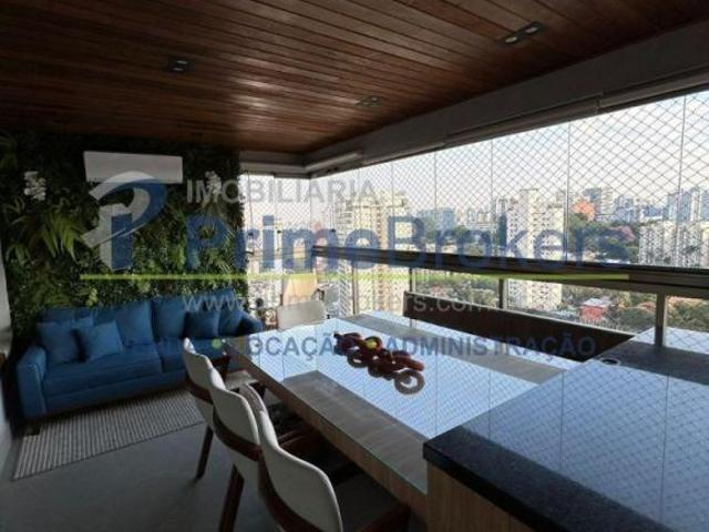 Apto mobiliado: 3 Quartos, 2 Suítes, Varanda Gourmet, 101 m², 2 Vagas, Próximo ao Metrô